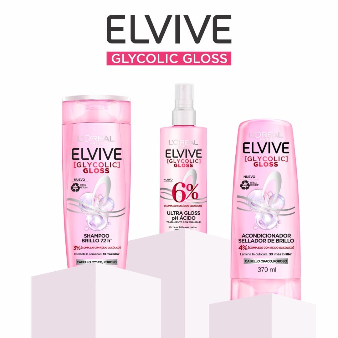 Elvive Sérum Extensión de brillo Glycolic Gloss | L'Oréal Paris